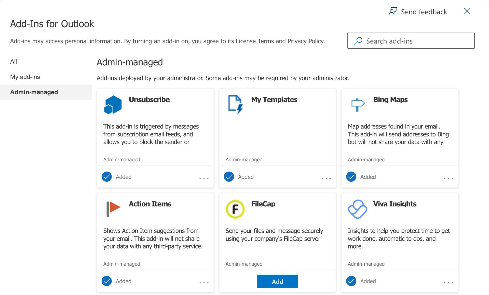 Deployment options Office 365 Web plugin | FileCap